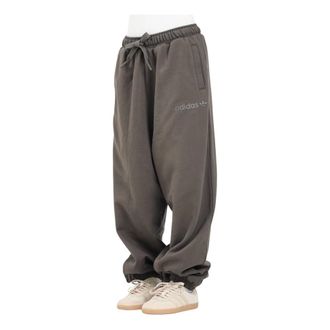 adidas Femme, Pantalons, Vert, Taille: 36 FR Essentials Linear Jogger Oversized