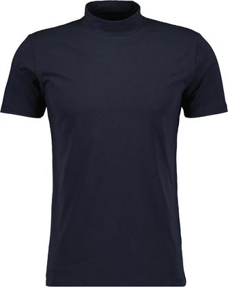 Ragman Herren Stehkragen-Shirt, Body fit Marine-070, XXL