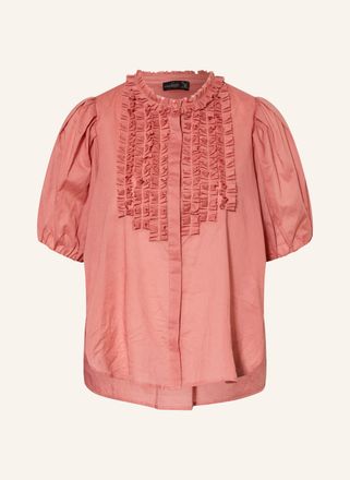 van Laack Van Laack Bluse Vl-Teona-Xx Mit R&uuml;schen rot