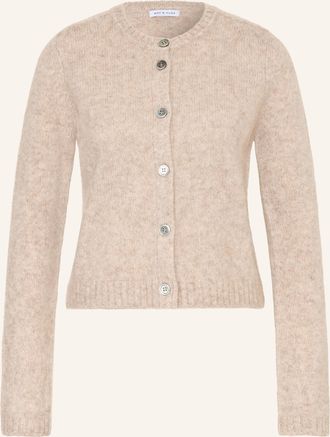 Mrs & Hugs Mrs & Hugs Strickjacke Mit Cashmere beige