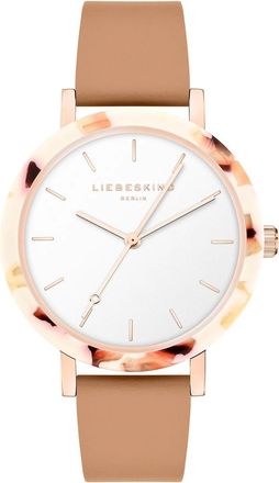 Liebeskind Liebeskind Berlin Uhr - Edelstahl Acetat Chic - Gr. unisize - in Braun - f&uuml;r Damen