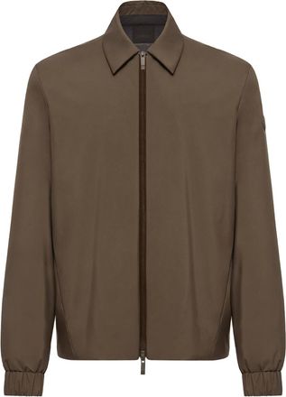 Moncler Moncler Doudoune-chemise Caramantran, Homme, Vert, Taille: 0