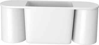 DOITOOL Magnetischer Wandmontierter Zahnb&uuml;rstenhalter mit Zahnpastahalter und Invertiertem Zahnputzbecher Bohrfrei Geruchlos f&uuml;r Elektrische und Zahnb&uuml;rsten P