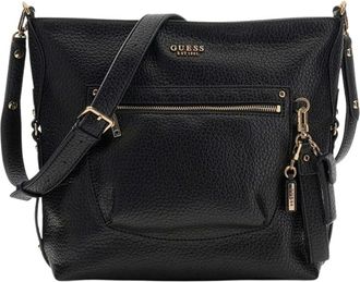 Guess Femme, Sacs, Noir, Taille: ONE Size Silvye Bucket