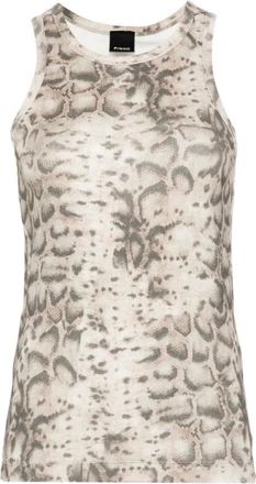 Pinko Pinko, Femme, Tops, Multicolore, Taille: 38 FR Hauts sans manches