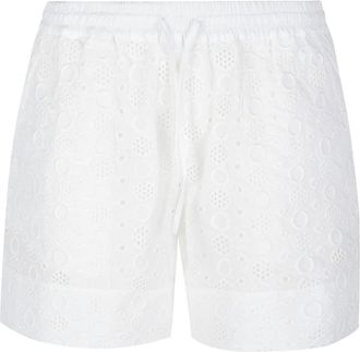 Pinko Pinko, Femme, Shorts, Blanc, Taille: 40 FR Liz Shorts