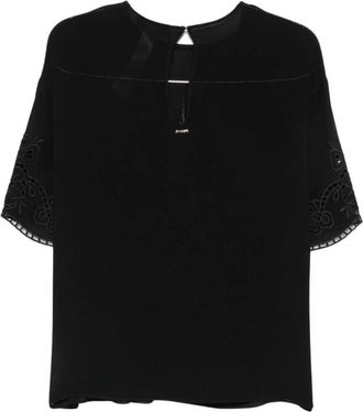 Twinset Femme, Blouses et Chemises, Noir, Taille: 46 FR Blouses