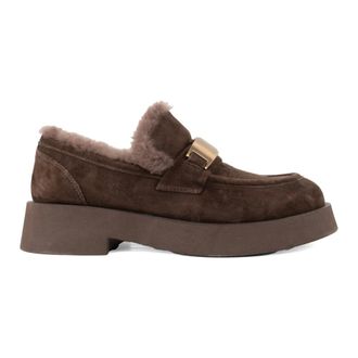 Sergio Moretti Femme, Chaussures, Brun, Taille: 38 EU Mocassins