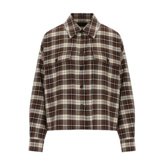 Max Mara Berlina Shirt - Femme - Blouses et Chemises - Brun - Taille: 36 FR