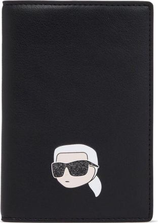 Karl Lagerfeld Ikon Pass-Etui - Schwarz