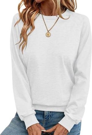 Generic Pull Femme Chic Et Elegant Casual Lounge Pulls Relaxed Large Sweats D&eacute;contract&eacute; Coton Doux Sweater Chaud-AUDE Hiver Sweatshirt Doux-Ce Moderne Sweater