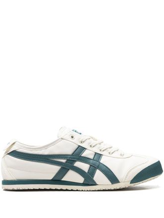 Onitsuka Tiger baskets Mexico 66 Cream Velvet Pin - Blanc