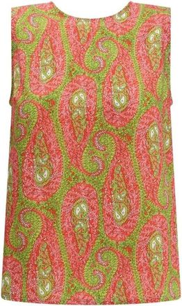 Etro Femme, Tops, Multicolore, Taille: 42 FR Chemise Motif Polyester