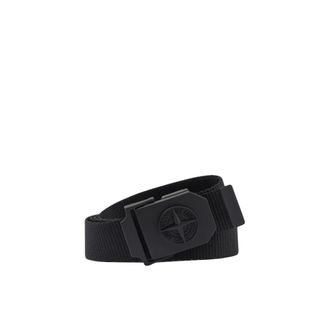 Stone Island unisex, Accessoires, Noir, Taille: 80 CM Belt