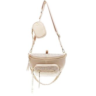 Steve Madden Damen Maxima Covertible Gürteltasche Crossbody, Blush Multi