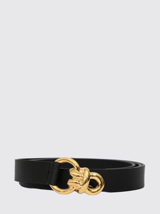 Tagliatore Ceinture ajustable en cuir lisse avec boucle m&eacute;tallique