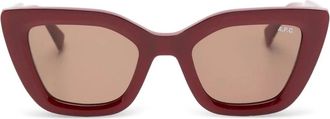 A.P.C. A.p.c., Femme, Accessoires, Rouge, Taille: ONE Size Les Papillons Lunettes de soleil