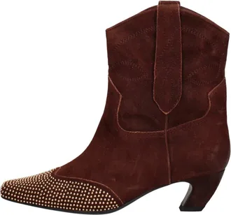 Marc Ellis Bottes Cowboy Glc7839C - Femme - Chaussures - Brun - Taille: 37 EU
