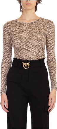 Pinko Pinko, Damen, Oberteile, Beige, LGröße