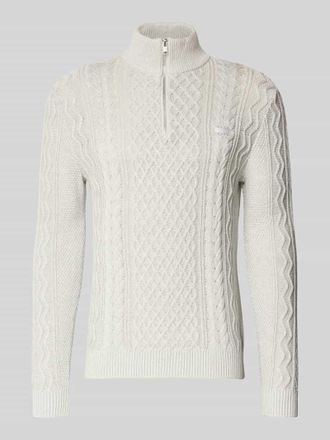 Tommy Jeans Regular Fit Strickpullover aus reiner Baumwolle