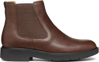 Geox Bottines D SPHERICA EC1 C pour femme, marron foncé, taille 38,5 EU, Marron foncé, 38.5 EU