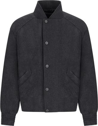 Jacquemus Le Blouson Carrera - Homme - Vestes - Gris - Taille: XL