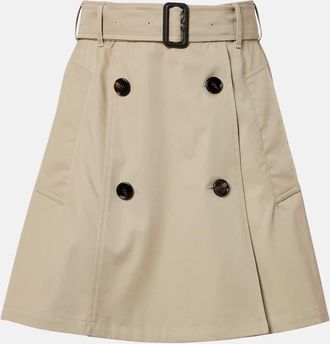 Burberry Minirock aus Baumwolle