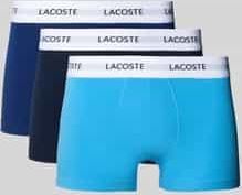 Lacoste Boxershorts aus Baumwoll-Mix im 3er-Pack