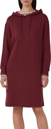 s.Oliver Scuba-Kleid mit Eingrifftaschen und Kapuze