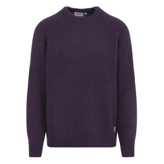 Carhartt Work in Progress Anglistic Sweather - - Knitwear - Herren - Lila - S