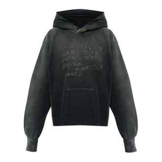 Maison Margiela Besticktes Sweatshirt - - Sweatshirts & Hoodies - Damen - Grau - S