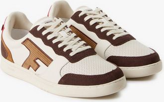 Faguo Baskets en cuir m&eacute;lang&eacute;