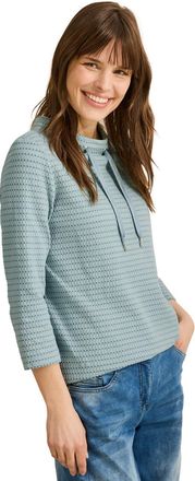 Cecil Two-Tone Strukturshirt