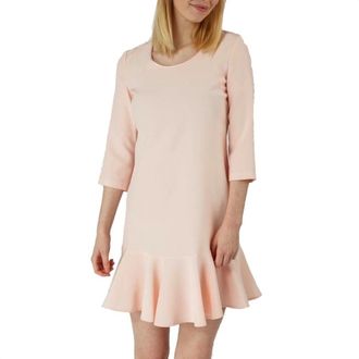 Patrizia Pepe Viskose-Satin-Kleid - - Dresses - Damen - Rosa - M