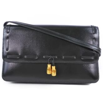 Herm&egrave;s Pre-owned Tissu sacs-ports-paule - Femme - Pre-owned - Noir - Taille: ONE Size