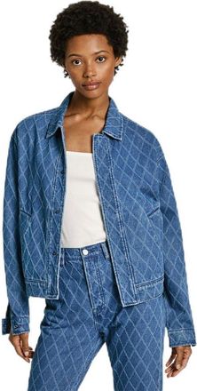 Pepe Jeans London Damen Joleen Baby Jacke, Blau (Denim), 38