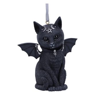 Nemesis Now Malpuss None Weihnachtskugeln Standard Polyresin Gothic, Katzen, Rockwear, Weihnachten