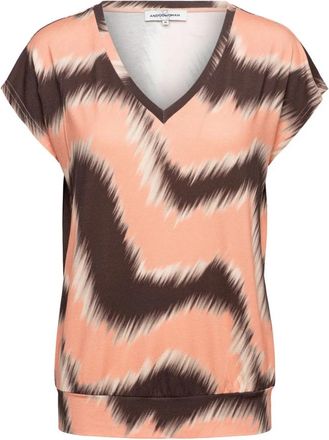 &Co Woman &Auml;rmelloses V-Ausschnitt-Top - - Blouses & Shirts - Damen - Mehrfarbig - 3XL