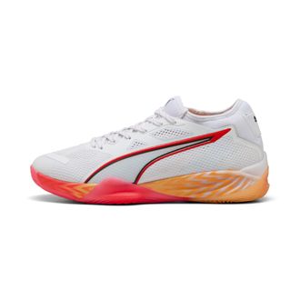 Puma Chaussures de handball Eliminate NITRO SQD 4 ENERGY Unisexe, Chaussures, Blanc, 42.5