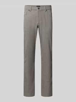 Bugatti Regular Fit Hose aus Baumwoll-Mix mit Viskose-Anteil Modell Cordoba