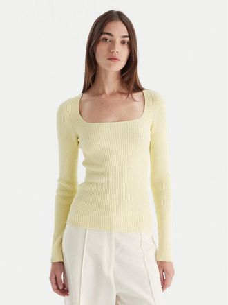 Kontatto Pullover 3M0830C Gelb Slim Fit