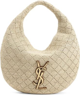 Saint Laurent Icare Hobo Bag - - Bags - Damen - Beige - ONE SIZE