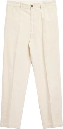 Sebago Rendon Corduroy Hose - - Trousers - Herren - Wei&szlig; - M