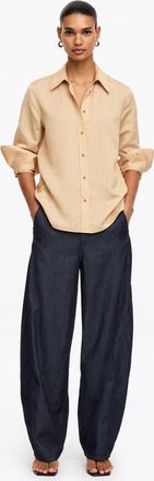 Arket Jeans Mit Barrel Legs -Blau