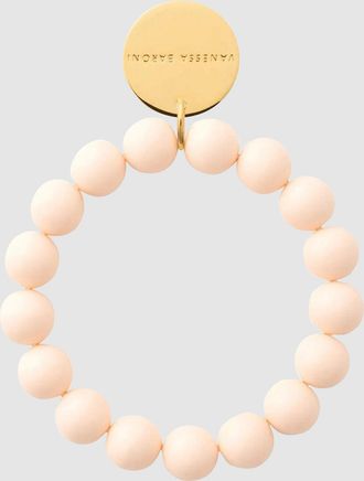 Vanessa Baroni Bracelet Mini Beads Flex Latte
