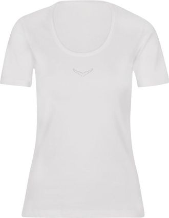 Trigema Damen 502211 T-Shirt, Wei&szlig; (wei&szlig; 001), 52 (Herstellergr&ouml;&szlig;e: XXL)
