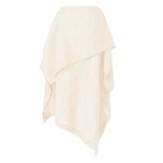 Issey Miyake All Squares Poncho - - Jackets - Damen - Wei&szlig; - 2XS