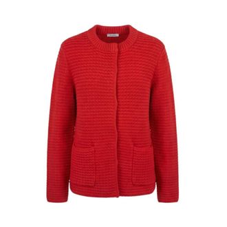 Malo Cardigans - - Knitwear - Damen - Rot - M
