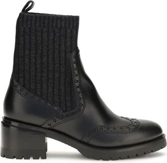 Santoni Ferret Lederstiefel - - Shoes - Damen - Schwarzk - 38 EU