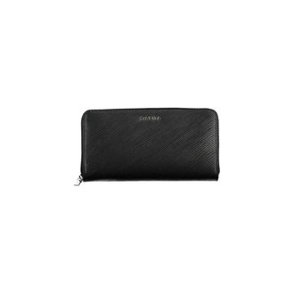 Calvin Klein Polyurethan-Geldb&ouml;rse mit mehreren F&auml;chern - - Accessories - Damen - Schwarzk - ONE SIZE